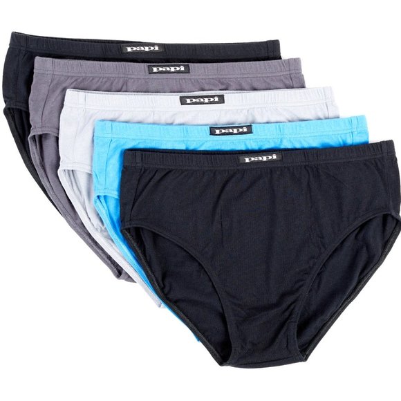 Papi | Underwear & Socks | Papi Mens Low Rise Cotton Brief 5 Pack Pa7b ...